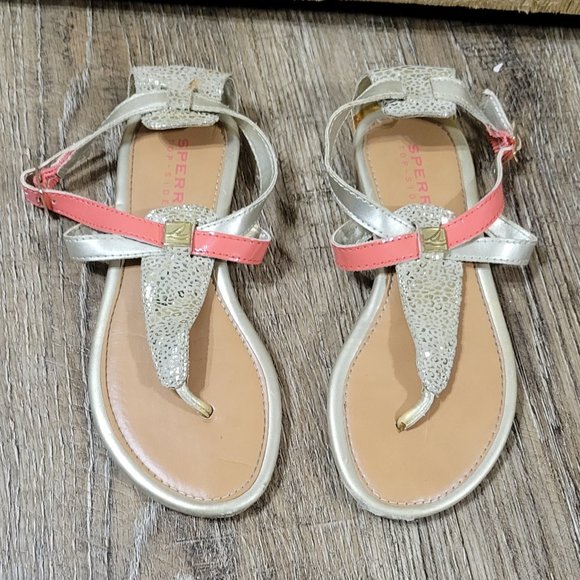 Sperry | Shoes | Summerlin Girls Sperry Top Sider Sandals Size M | Poshmark